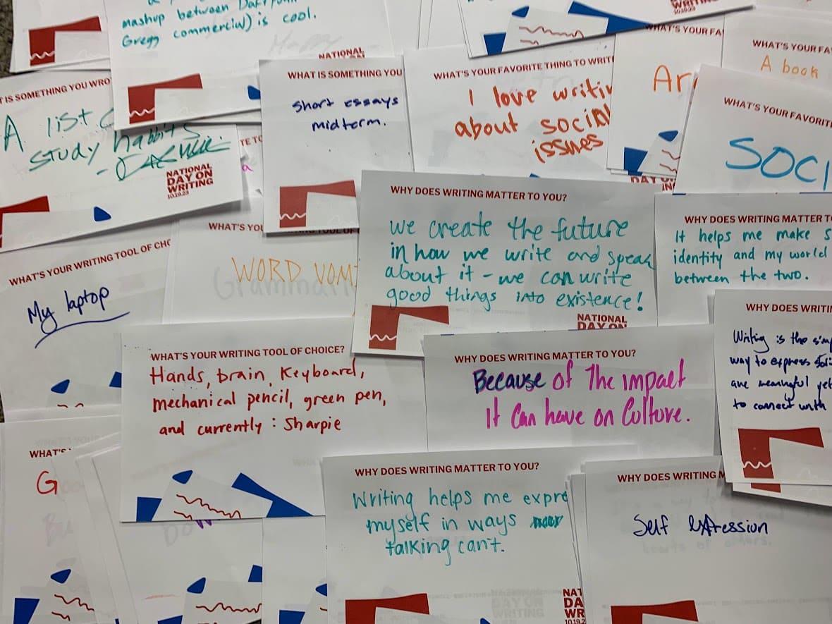 Event Recap: National Day on Writing 2023 – WRD Blog
